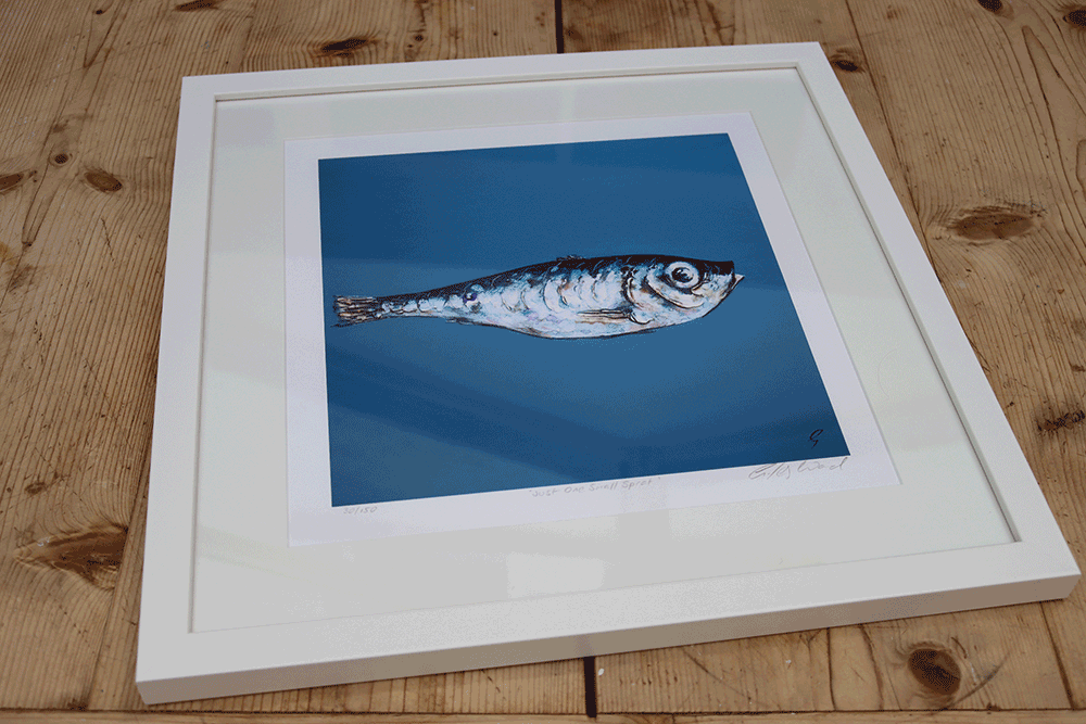 Sea life painter and artist - fish, shellfish and natural world