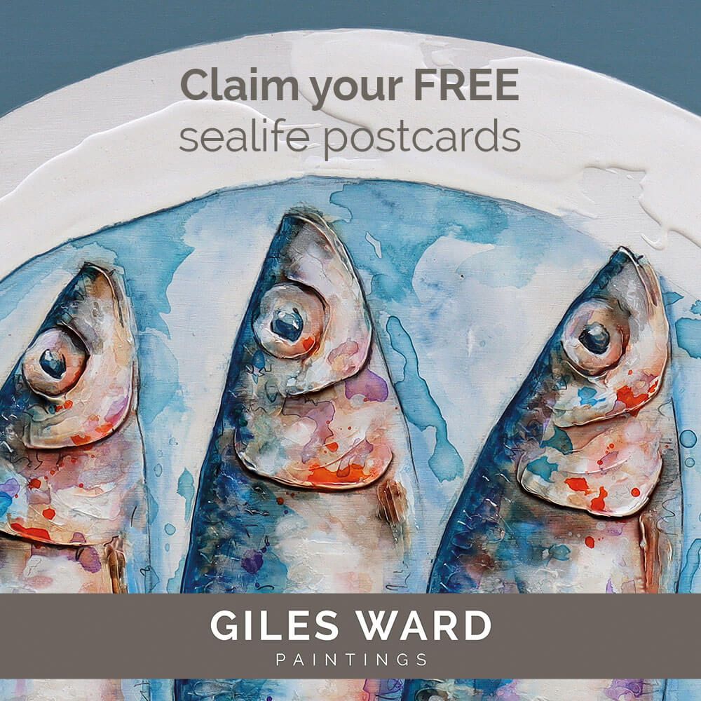 Claim your FREE sealife postcards - Giles Ward